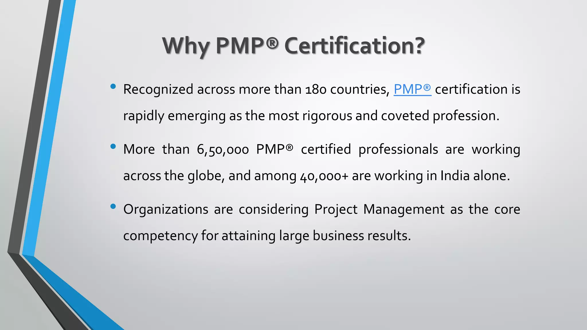 Why PMP® Certification? Few PMP® Exam Formulas Explained | PPT