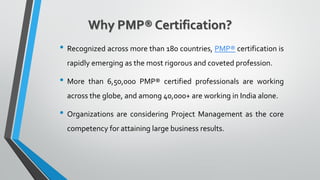 Why PMP® Certification? Few PMP® Exam Formulas Explained | PPT