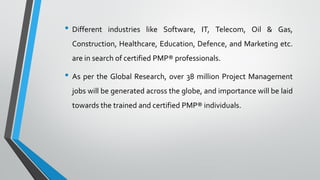 Why PMP® Certification? Few PMP® Exam Formulas Explained | PPT
