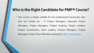 Why PMP® Certification? Few PMP® Exam Formulas Explained | PPT