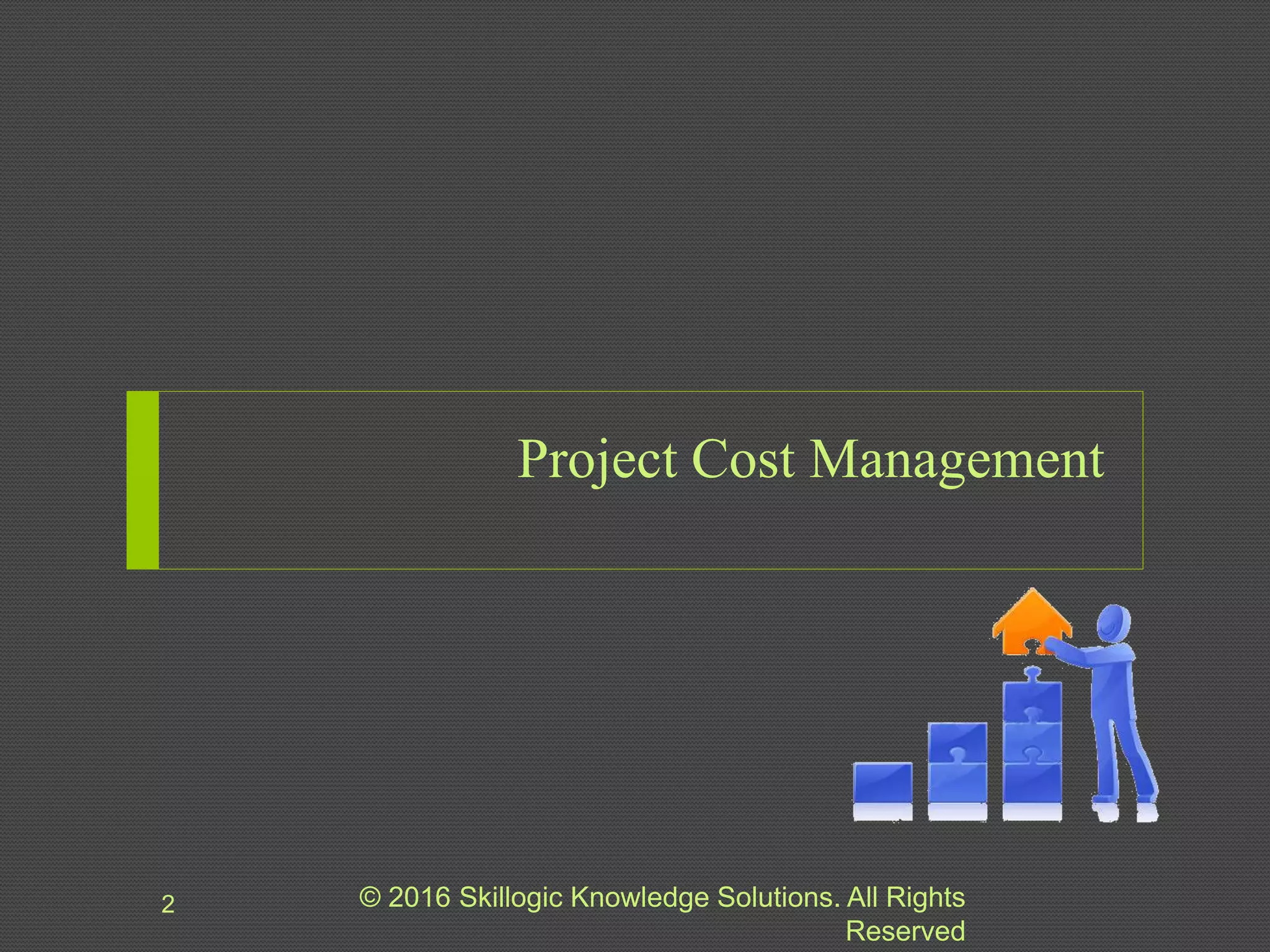PMP Training Project Cost Management Part 1 | PPT