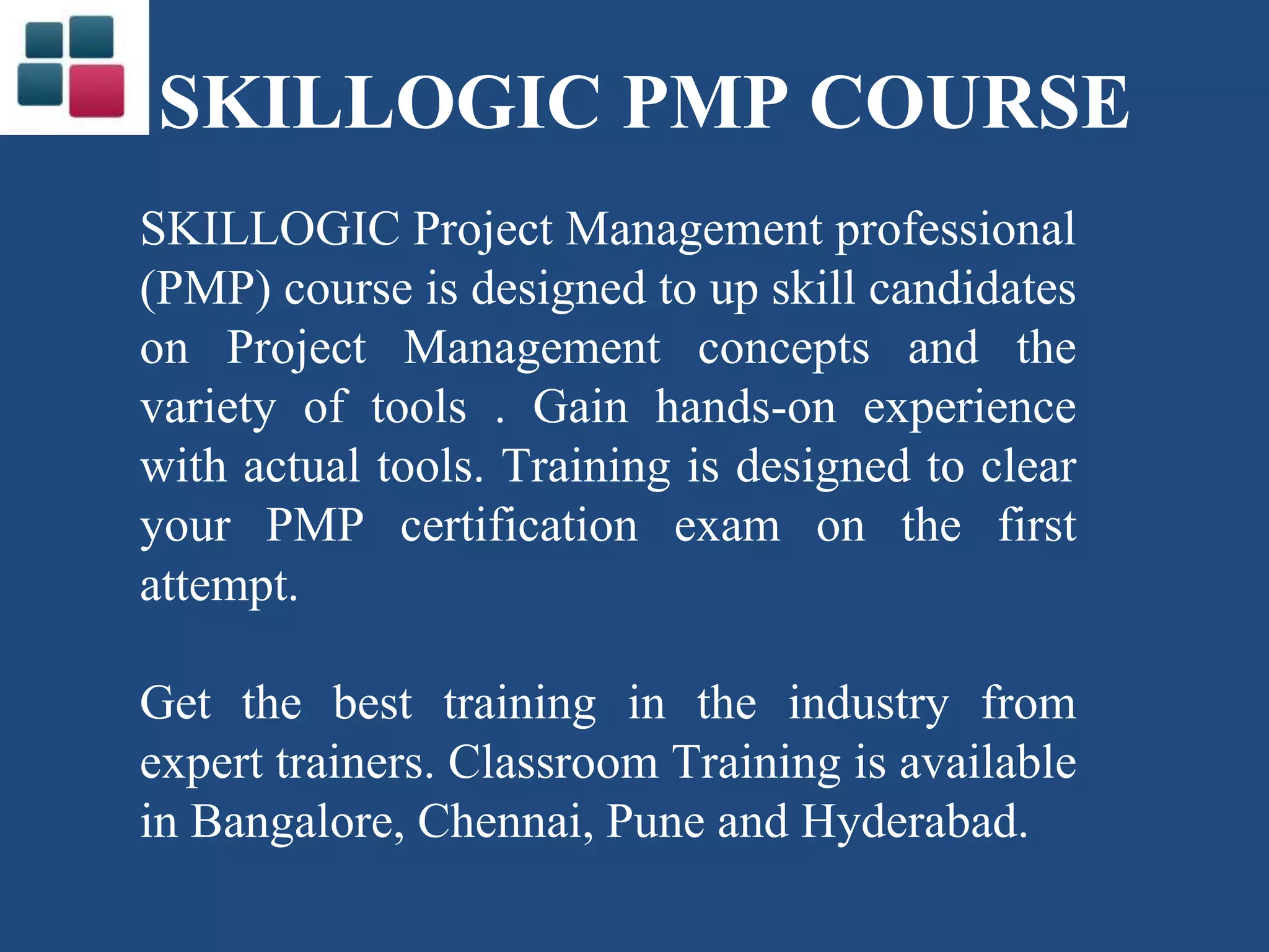 PMP Training Pune-December | PPT