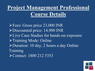 PMP Training Pune-January | PPT