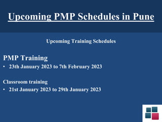 PMP Training Pune-January | PPT