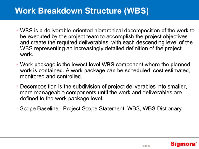 Pmp training sigmora | PPT