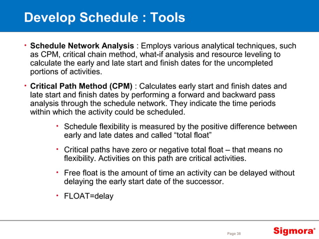 Pmp training sigmora | PPT