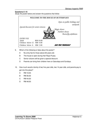 Pmrbi kertas1 set1 | PDF