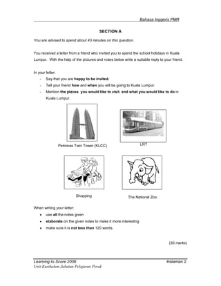 Pmrbi kertas2 set1 | PDF