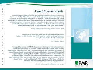 PMR Consulting | PPT