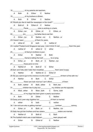 PMR English | PDF