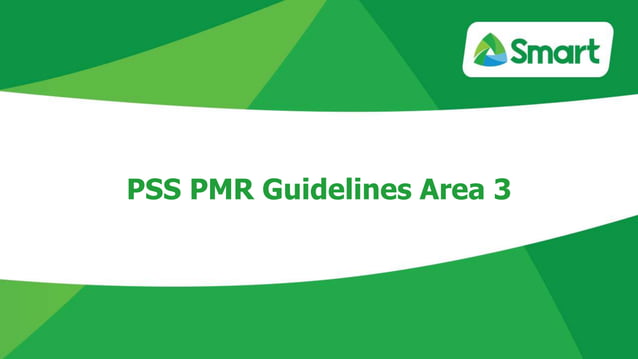 PMR Guidelines v5.pptx | Business | Business and Finance