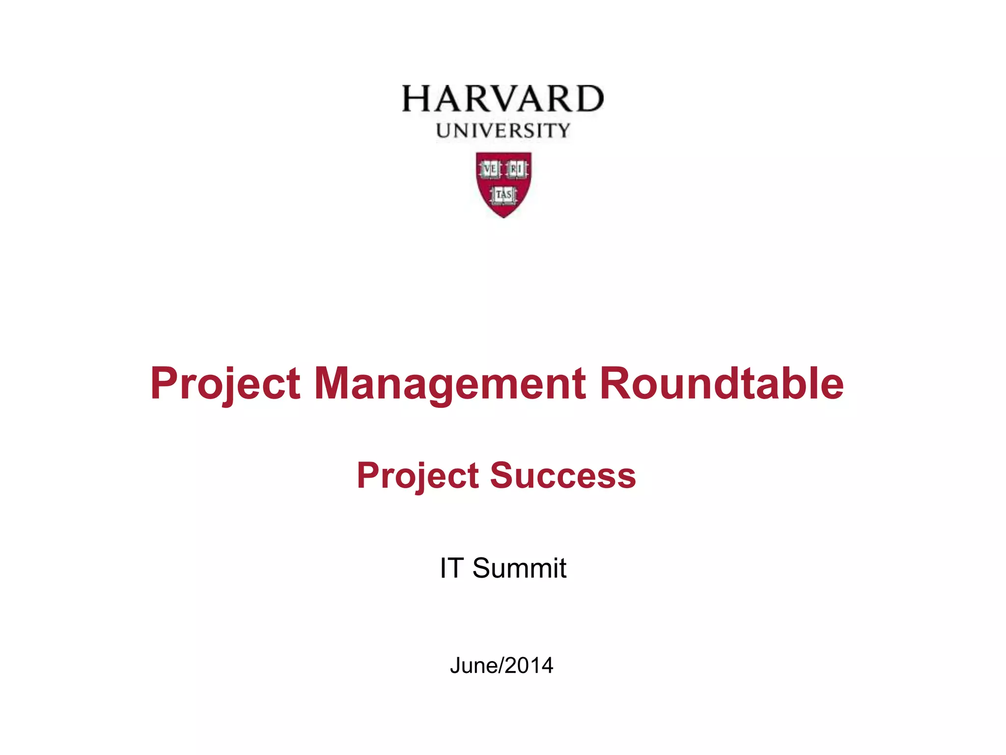 Project Management Roundtable | PPTX