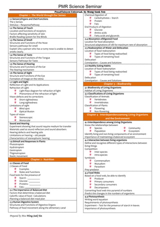 PMR Science Seminar | PDF