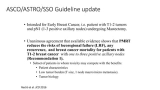 Post mastectomy Radiotherapy with trails | PPTX