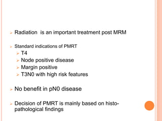 postmastectomy radiotherapy after neo adjuvant chemotherapy in breast ...