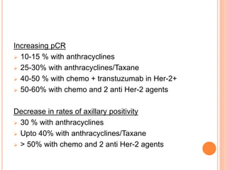 postmastectomy radiotherapy after neo adjuvant chemotherapy in breast ...