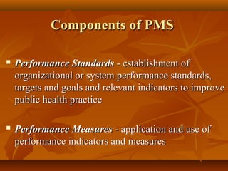 PERFORMANCE MANAGEMENT SYSTEM | PPT