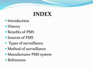 PMS (post marketing surveillance) | PPTX