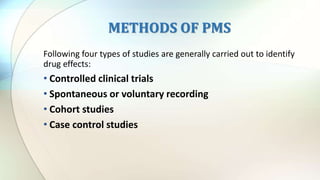 Post marketing surveillance (PMS) | PPTX