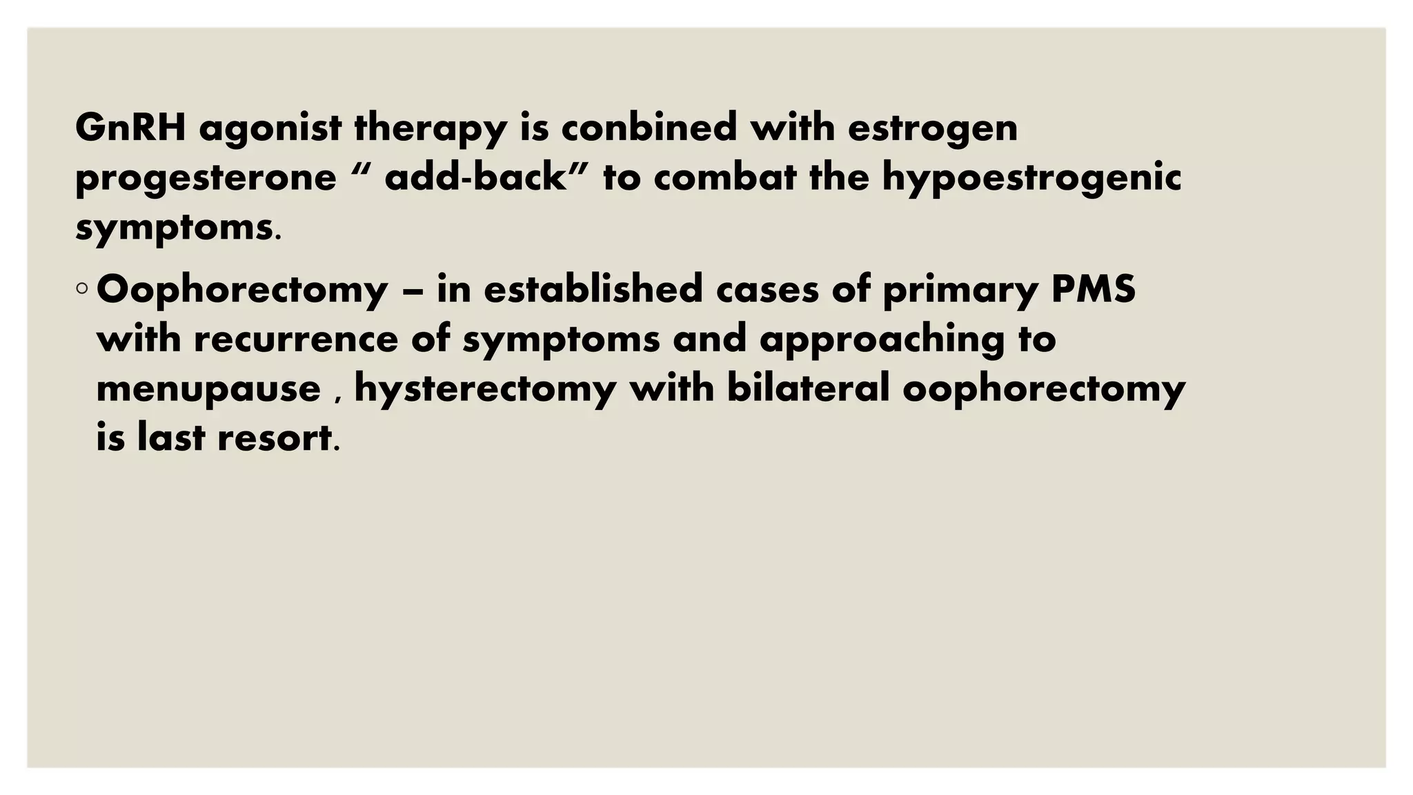 ( Pms ) Premenstrual syndrome | PPTX