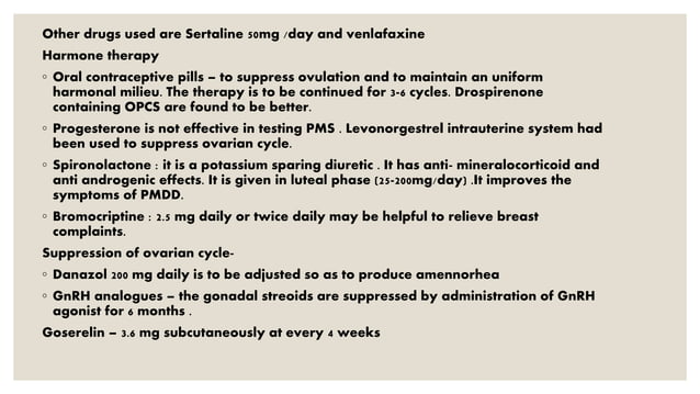 ( Pms ) Premenstrual syndrome | PPTX