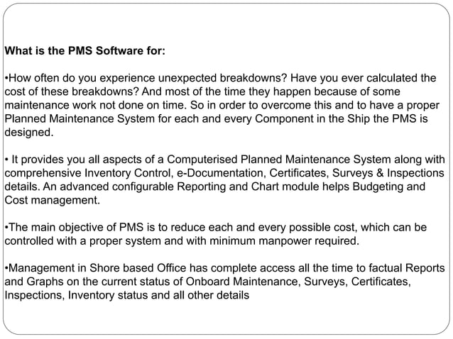 PMS.pdf | Operating Systems | Computer Software and Applications