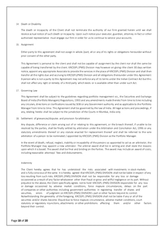 Pms agreement | DOCX