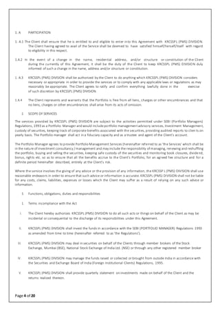 Pms agreement | DOCX