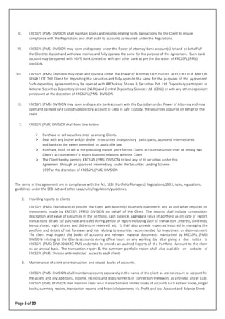 Pms agreement | DOCX