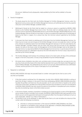 Pms agreement | DOCX