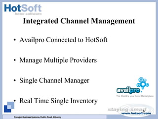 Paragon system presentation during Availpro's seminar | PDF