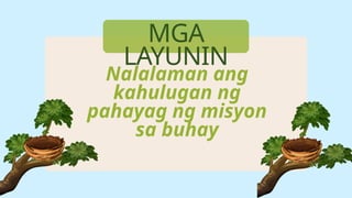 PMS-CO PAGBUO NG PERSONAL MISSION STATEMENT | PPTX