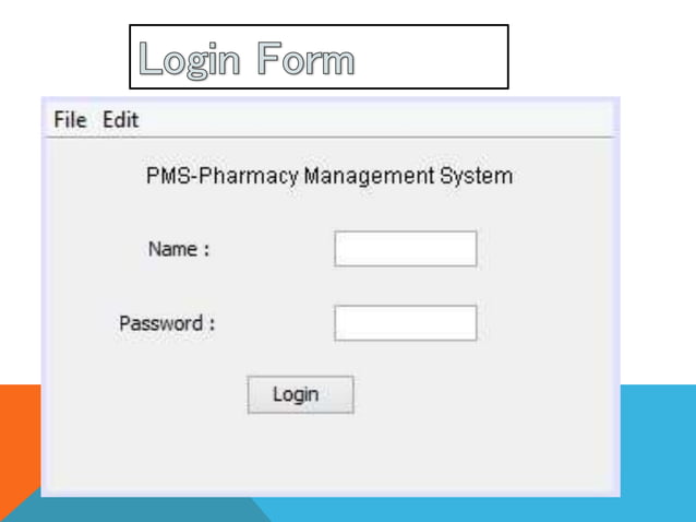Pharmacy management system project