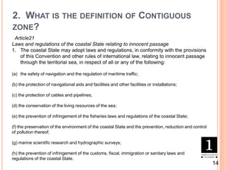 Legal Implications of PMSCs in EEZ and Contingous zones | PPTX