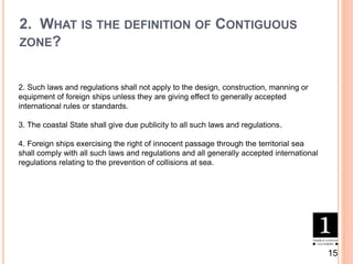 Legal Implications of PMSCs in EEZ and Contingous zones | PPTX