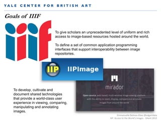 IIIF in support of Research | PPTX