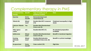 Pms Recent Guidelines | PPT