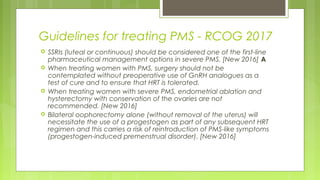 Pms Recent Guidelines | PPT