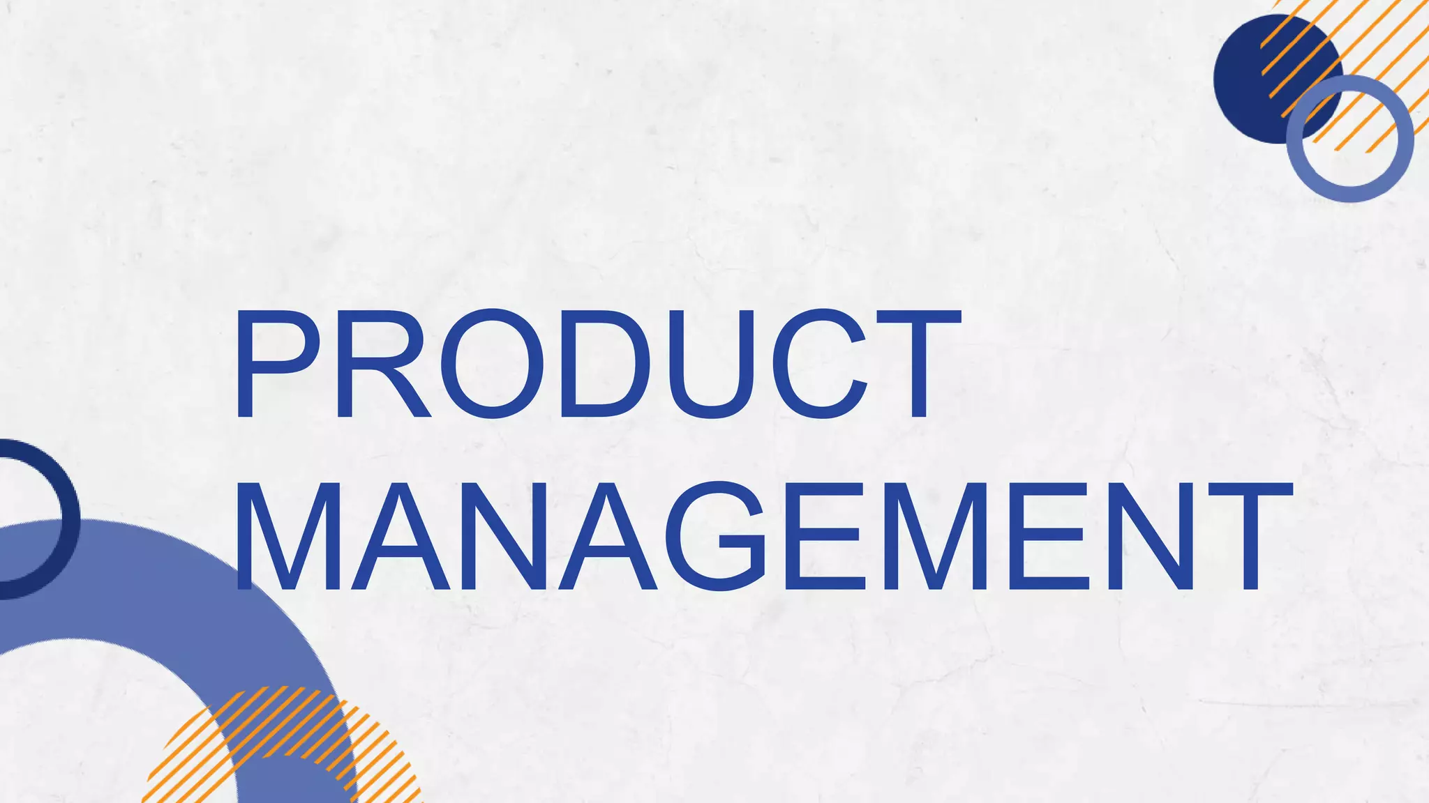 Product Management introduction | PPTX