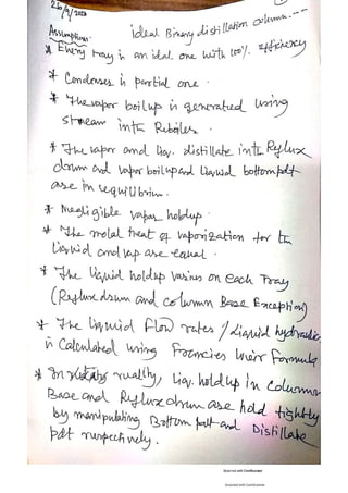 PMS Chemical Engineering Notes | PDF