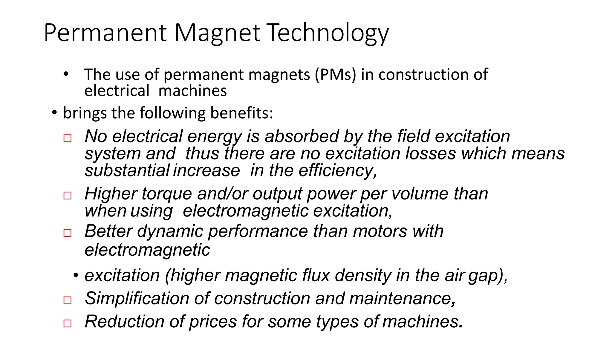 permanent magnet synchronous generators- | PDF