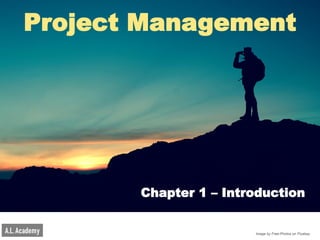 Project Management Chap. 1 Introduction | PDF
