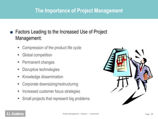 Project Management Chap. 1 Introduction | PDF