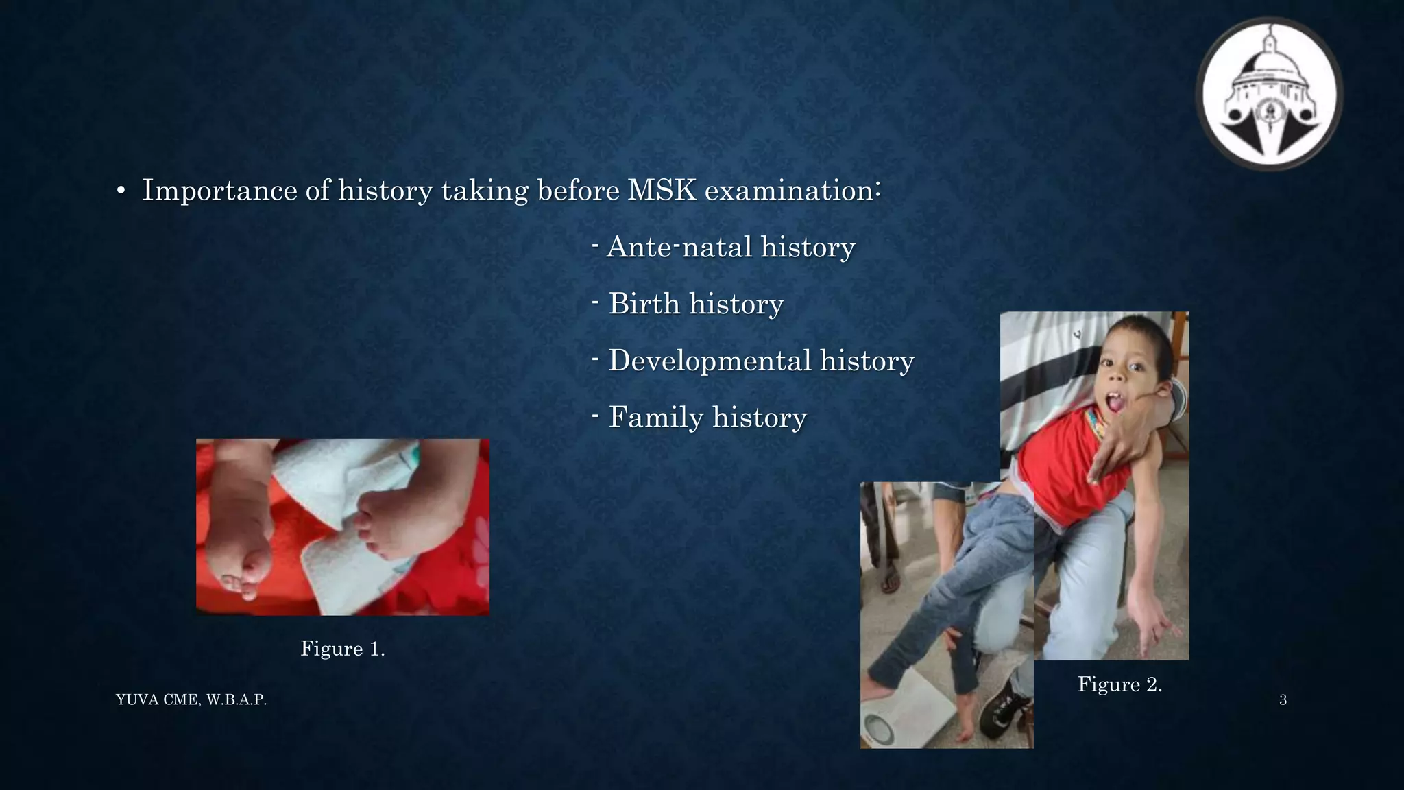 Pediatric musculoskeletal examination including P-GALS | PPTX