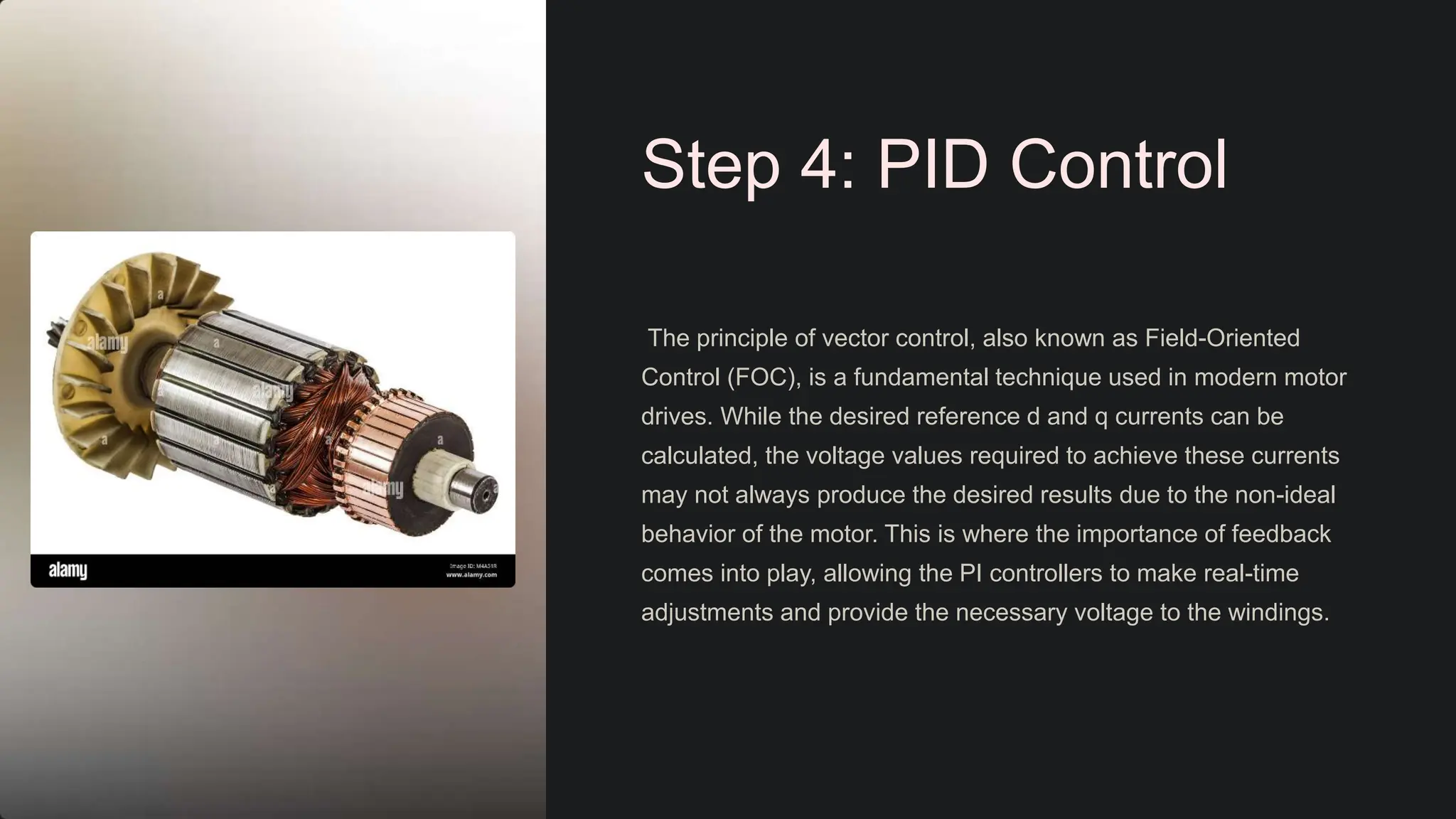 PMSM-Motor-Control : A research about FOC | PPTX
