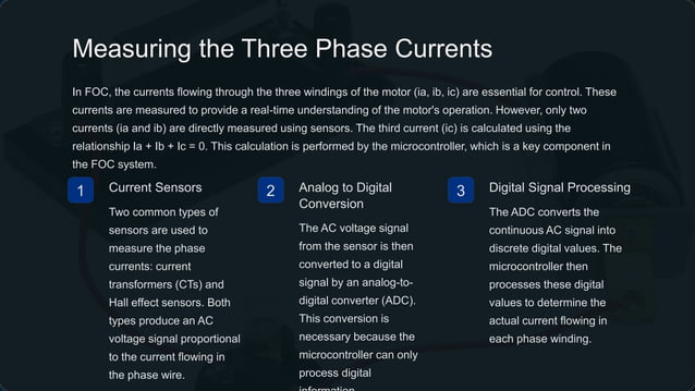 PMSM-Motor-Control : A research about FOC | PPTX