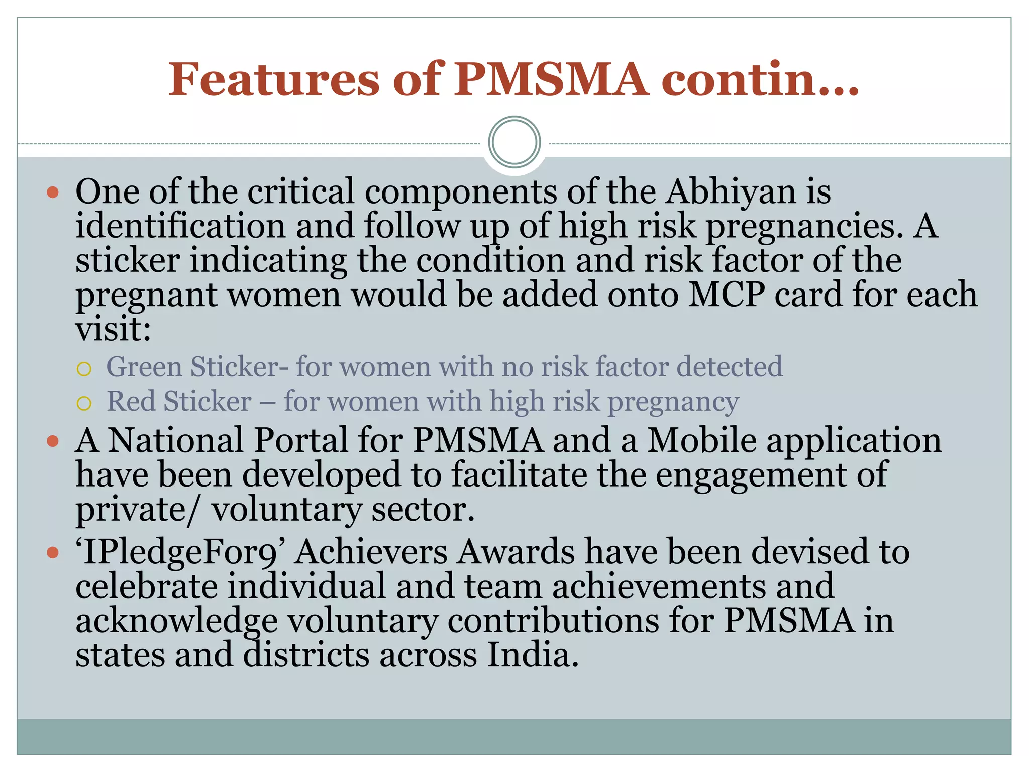 Pmsma( Pradhan Mantri Surakshit Matritva Abhiyan ) | PPTX