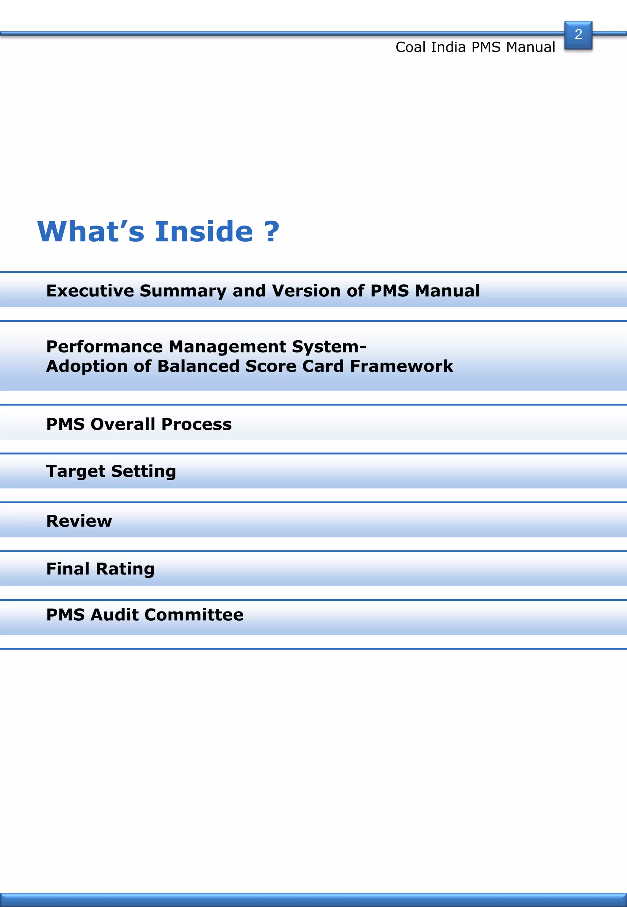 Pms manual | PDF