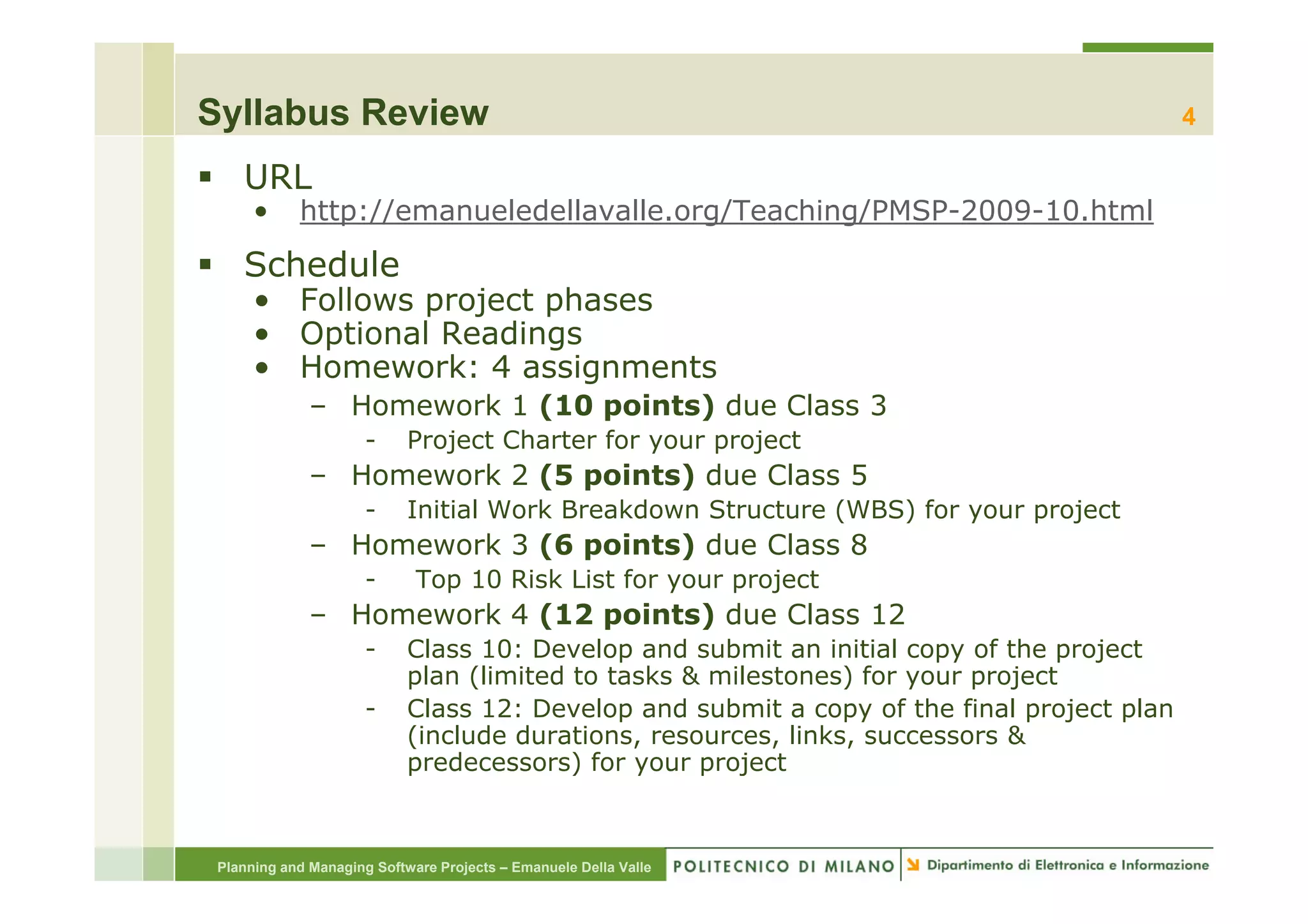 Overview Of Project Management - P&MSP2010 (2/11) | PDF