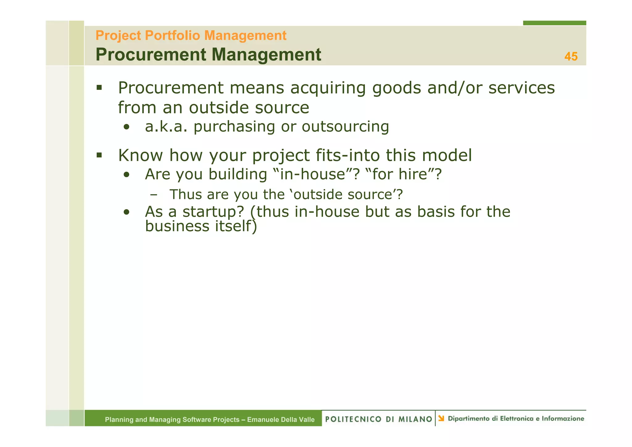 Overview Of Project Management - P&MSP2010 (2/11) | PDF